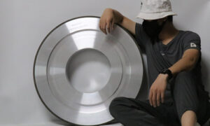 Resin Diamond Cylindrical Wheel for HVOF Carbide Coatings