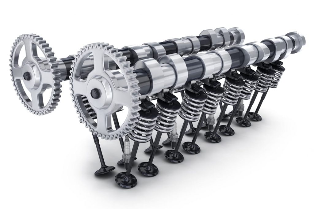 How do valves in an engine work?